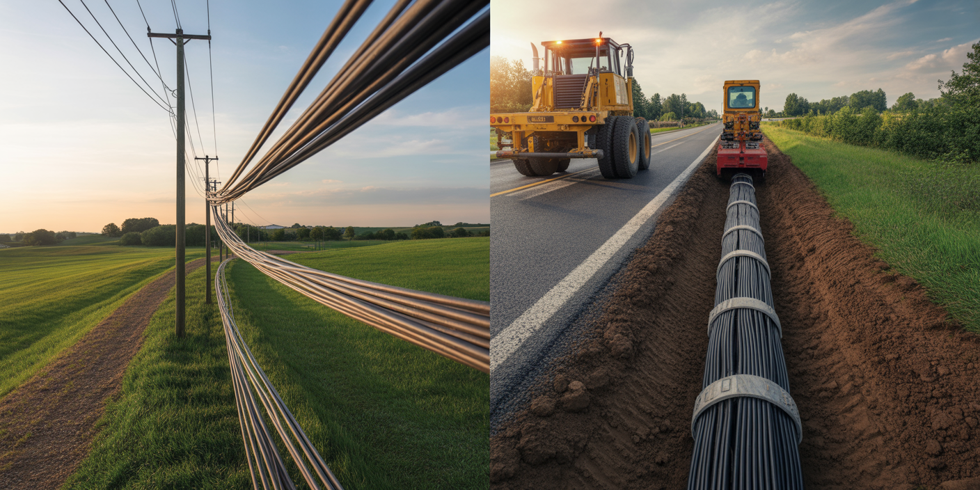 Aerial vs. Underground Fiber: Which Deployment Method Is More Cost ...